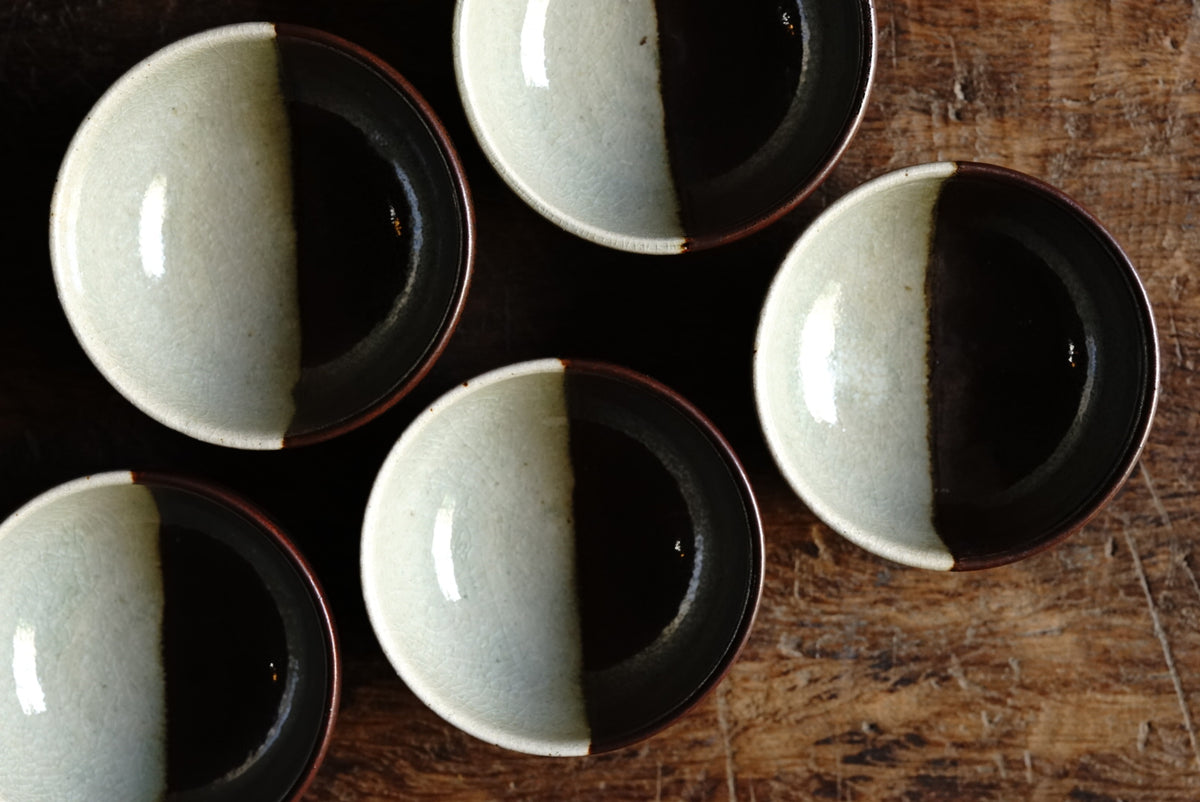 Mino Miki Fukai Kokoro Tea bowl / Masahiko Anto – うつわと古物 幹